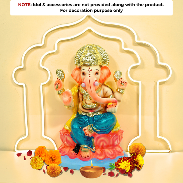 Backdrop Foldable Decoration Idol Stand-OHM Design Home decor – Pereyan